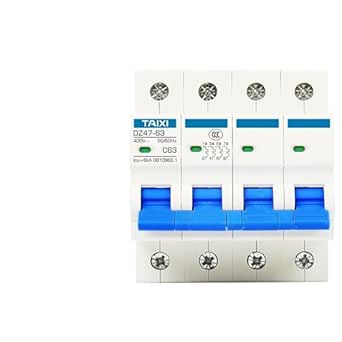 Amazon.com: 5PCS Lighting Distribution 4-Pole air Switch Small ...