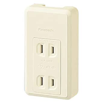 Amazon.co.jp: Panasonic Refine Series Exposed Double Outlet Full ...