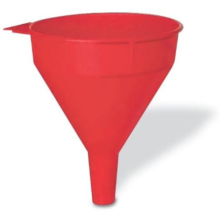 Amazon.com: WirthCo 32002 Funnel King Red Safety Funnel with Screen ...