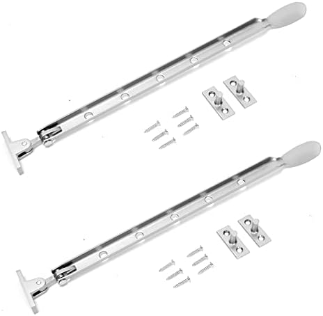 Ruimou 2Pcs 12 Inch Casement Window Latch Adjustable Window Push Rod ...