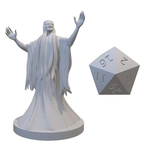 Amazon.com: Hag Miniatures for DND Pathfinder RPG Unpainted Resin 28mm ...