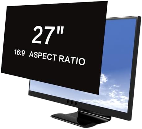Amazon.com: Kempinke 27 Inch Computer Privacy Screen Filter for 16:9 ...