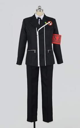 Amazon.co.jp: Persona 3 (PERSONA3/P3) Protagonist Cosplay Costume [1073 ...