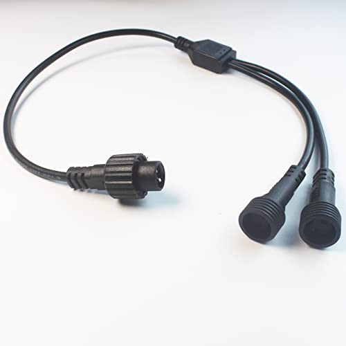 Snapklik.com : Dirduaid 2 Way Lighting Splitter Connector 2Pin Y Shape ...
