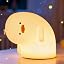 Okayera Cute Duck Lamp, Animal Silicone Night Light with Portable USB ...
