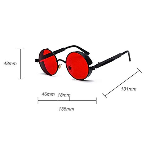 Buy Killer X Men Round Arjun Reddy Retro Steampunk Metal Goggles ...