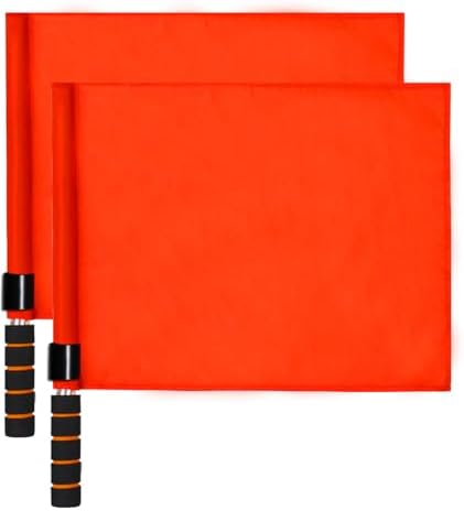 Amazon.com : SAWHOX Volleyball Flags Line Judge Set, 4PCS Volleyball ...