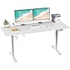 Amazon.com: LCVXYERQ 63inch Adjustable Desk Stand up Desk Electric ...