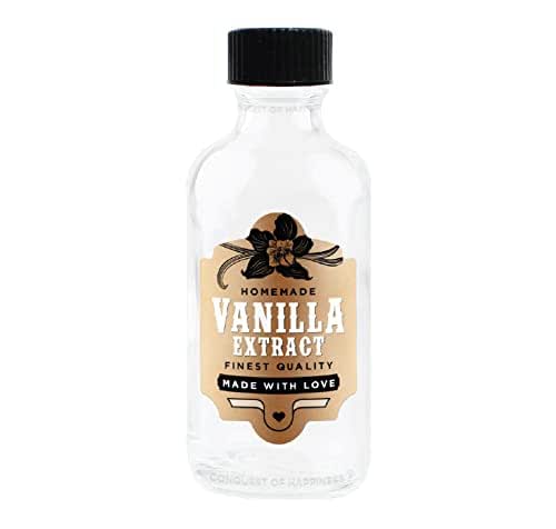 Amazon.com: Homemade Vanilla Extract Label for 2 oz Boston Round ...