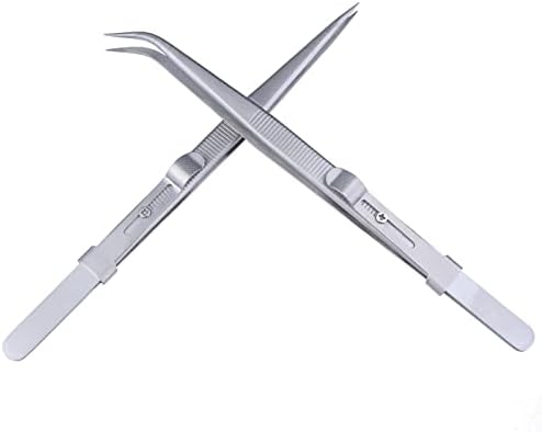 Beaditive Professional Stainless-Steel Precision Tweezer Set – Craft ...