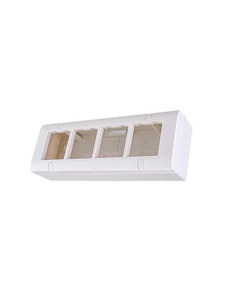 Modular Surface Box White | Module Switch Plates | Cover Plate | 8 ...