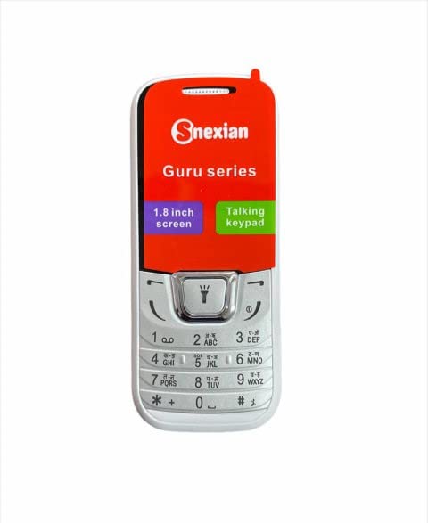 Snexian All-New Guru 1282 Dual Sim |Keypad Mobile| with 1.8" Display ...
