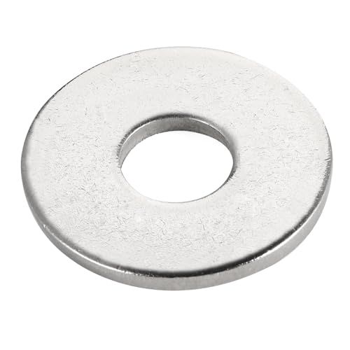 Snapklik.com : M5 Stainless Flat Washers, 14.7mm Outer Diameter, 18-8