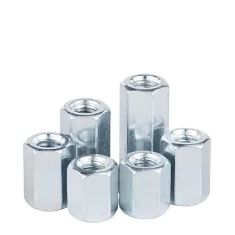 Zinc Plated Coupling Nut M4 M5 M6 M8 M10 M12 M14~M24 High Hex ...