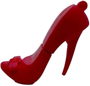 Amazon.com: KMSTD Red High Heeled Shoes Shoe Shaped 128GB USB Flash ...