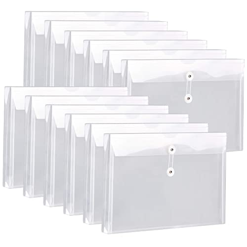 Snapklik.com : FANWU Plastic Legal Size Expandable Envelopes