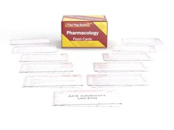 Pharmacology Flash Cards: Pharmacology Flashcards for Nursing and ...