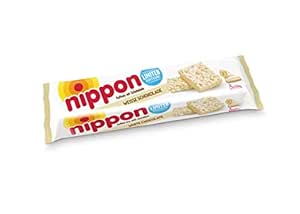 Nippon Puffreis mit Weißer Schokolade 200g Knuspriger Puffreis und Cerealien umhüllt in feinster ...