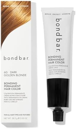 Amazon.com : Bondbar 6G Dark Golden Blonde Bonding Permanent Creme Hair ...