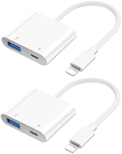 Amazon.com: [Apple MFi Certified] Lightning to USB Camera Adapter for ...