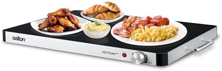 Amazon.com: Salton Hotray® XL Tempered Glass Warming Tray: Home & Kitchen