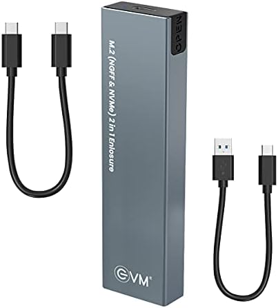 NVME M2 Enclosure, PiBOX India NVMe/NGFF SATA Dual Protocol SSD ...