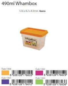 Amazon.com: Whatmore 490ml Green Plastic Handy Storage Box : Home & Kitchen