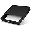 Rossler Soho A4 1 Drawer Filing Storage Box - Black : Amazon.in: Office ...