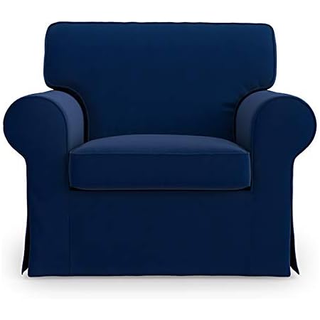 Amazon.com: Ektorp IKEA Armchair 5 Color Cotton Cover for The IKEA ...