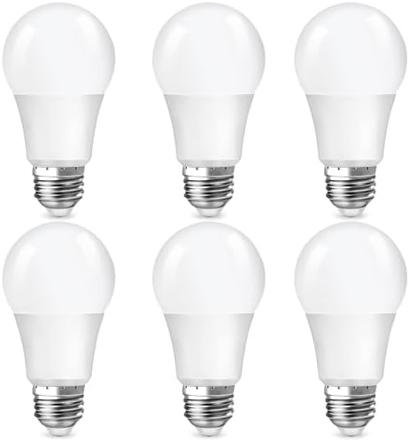 100 Watt LED Bulb Soft White 3000K, LED Light Bulbs Bright White 1300LM ...