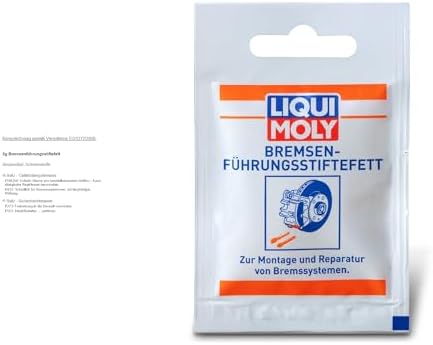 LIQUI MOLY 21204 Brake Guide Pin Grease Paste, Brake/Clutch Hydraulic ...