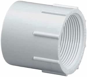 Amazon.com: 4 Inch Slip x Female Thread PVC Adapter SCH 40 - 8113076 HQ ...