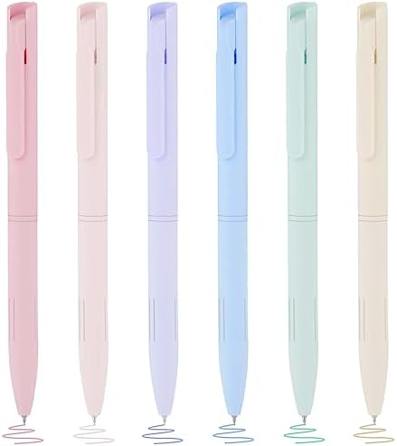 Amazon.com: BOXOB 6pcs Gel Pens, Colorful Gel Ballpoint Pens ...