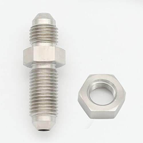 Amazon.com: KRD PERFORMANCE Stainless Steel -3 AN Male Flare Bulkhead ...