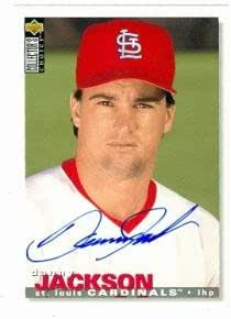 Danny Jackson autographed Baseball Card (St. Louis Cardinals) 1995 ...