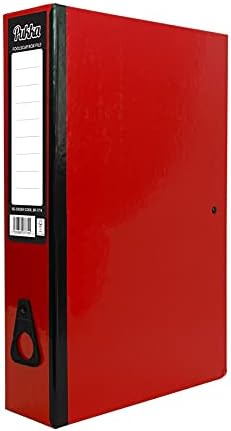 Pukka Foolscap A4 Glossy Box Files with Document Clip & Push Lock ...