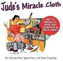 2 Pack of Jude's Miracle Eco-Friendly & Chemical Free Cleaning Cloth ...