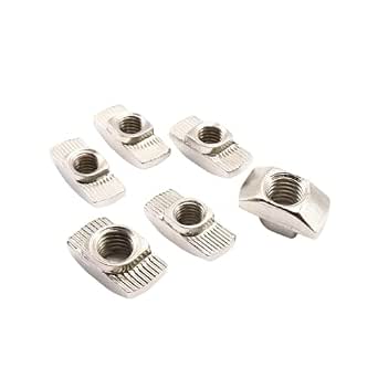 40-m8 T Slot Nut M8 Sliding T Hammer Head Fasten Connector Nut For 4040 ...