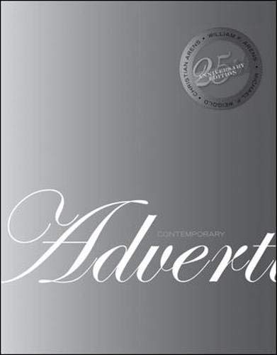 Contemporary Advertising : Arens, William F., Weigold, Michael F ...