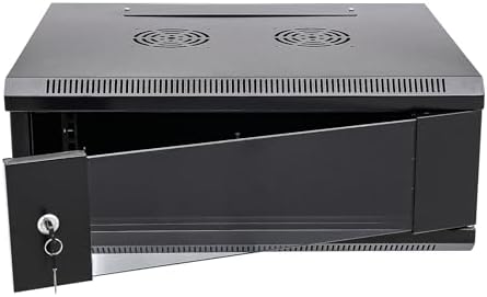 Amazon.com: LIYUANJUN 4U Wall Mount Server Cabinet, Server Cabinet Rack ...