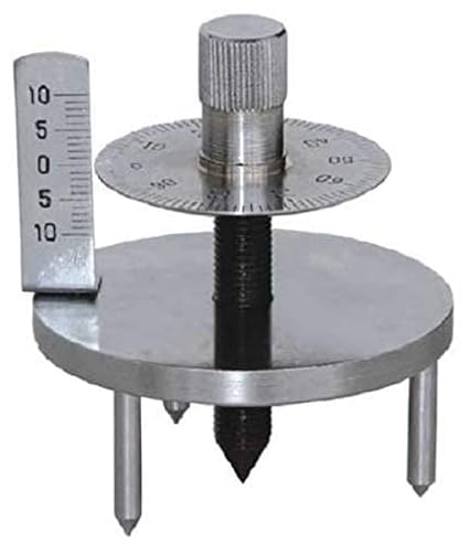 Shree Balaji Traders lab spherometer double disc brass Measuring ...