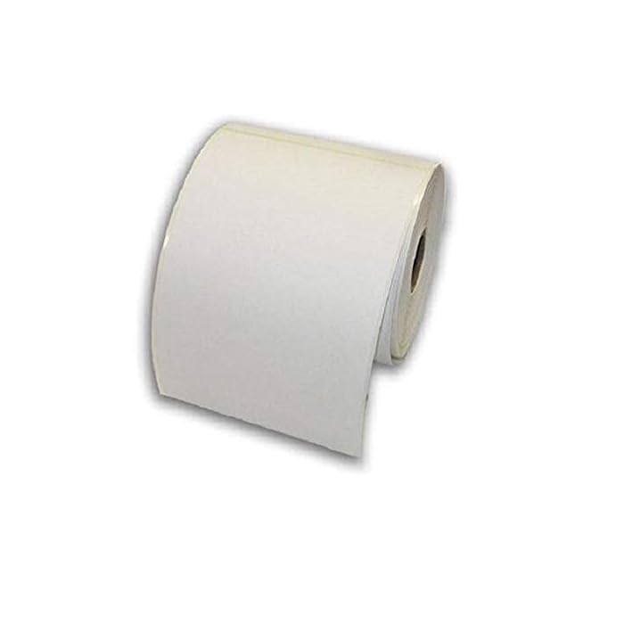 Buy Plain White Thermal Labels (6x4") Self Adhesive Blank Shipping ...