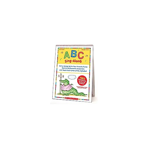 Scholastic ABC Sing-Along Flip Chart, Digital Download (SC-0439784395 ...