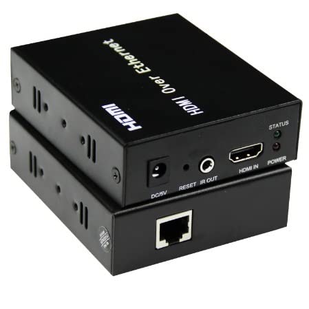 RAMEX HDMI Extender/Repeater Over LAN/Ethernet RJ45 CAT5e/CAT6 Up to ...