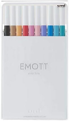 Caneta Extrafina, Uni-Ball, Emott Ever Fine, 58.3100, 10 cores | Amazon ...