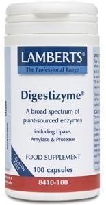 Lamberts Digestizyme 100 Capsules by Lamberts : Amazon.co.uk: Health ...