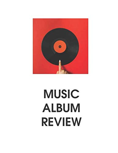 Music Album Review: Music Album Review Record logbook : 8.5x11 : 120 ...