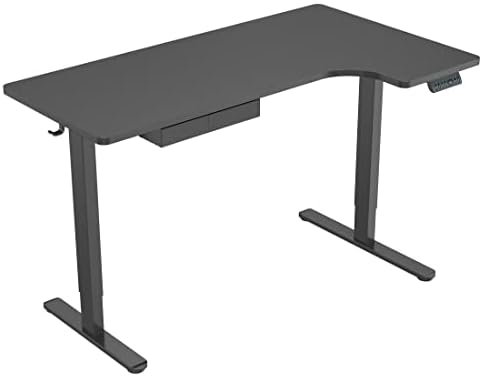 Amazon.com: Mount-It! L-Shaped Electric Height Adjustable Desk ...