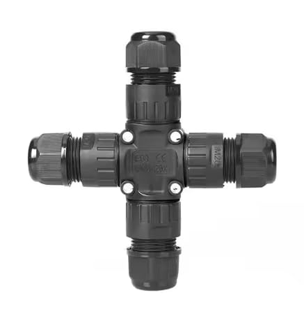 POWER CONNECT DIPCRT3PXC IP68 Rated Waterproof Releasable X-Type ...