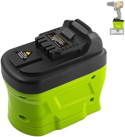 Amazon.com: BTRUI for Ryobi 18V to for Dewalt 12V Battery Adapter ...